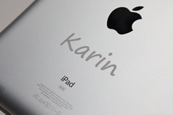 iPad Engraving | Engraved iPad Smart Cover - Krintech