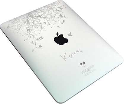iPad Engraving | Engraved iPad Smart Cover - Krintech