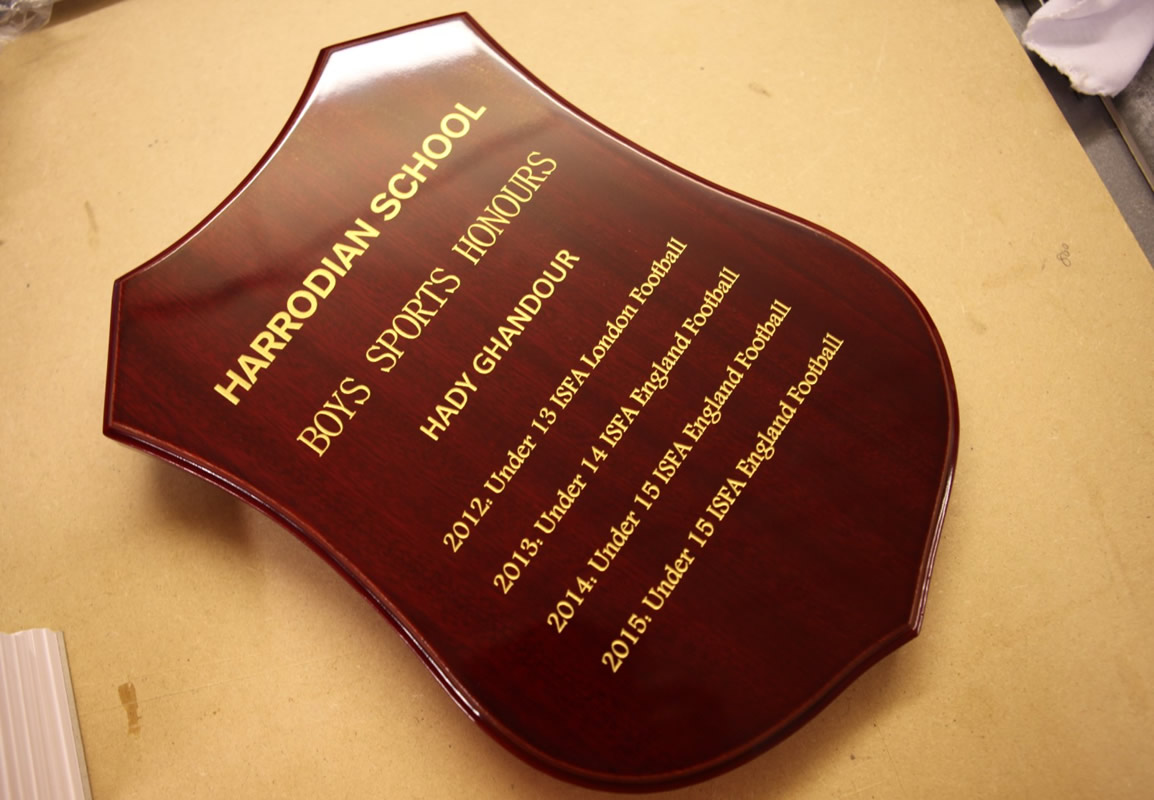 Wood Engraving Services in London - Krintech